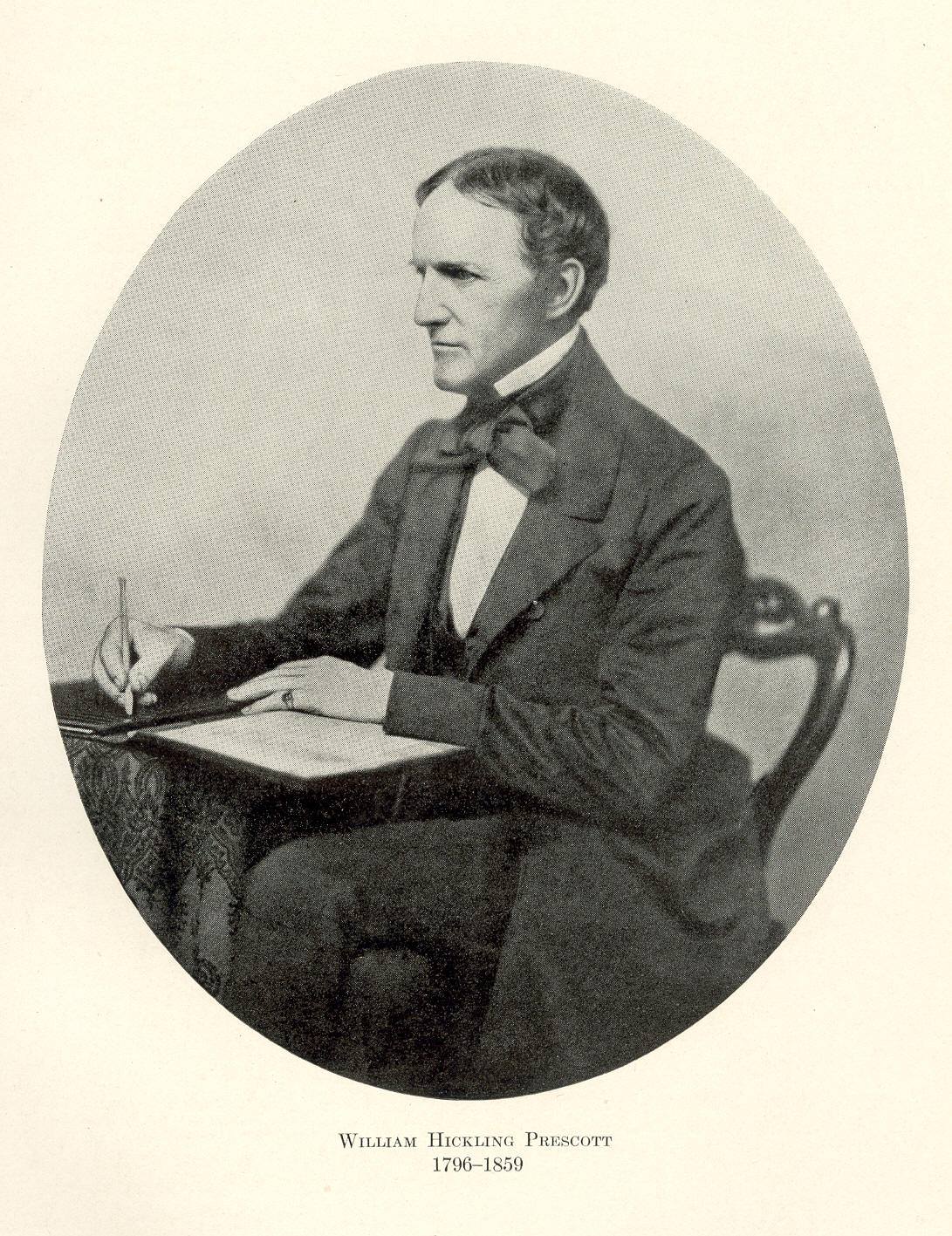 Castle Freeman’s Portrait of William Hickling Prescott – Kinsmen and ...